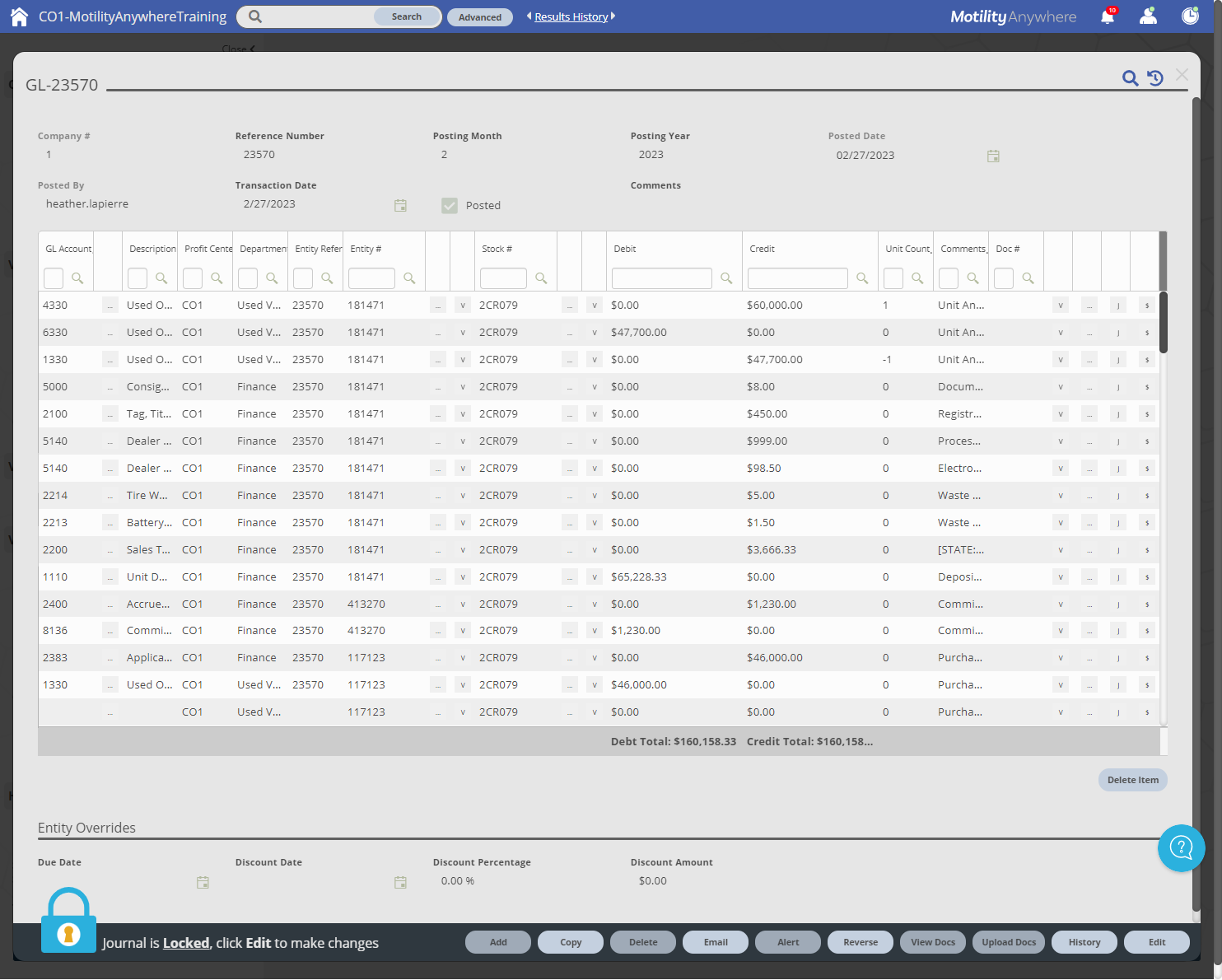 Add New Consignment Unit – Motility Software Solutions