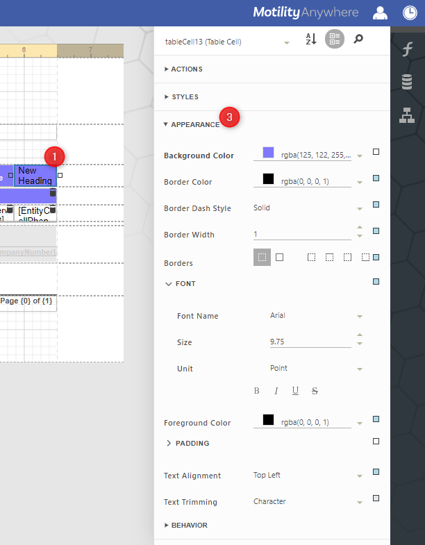 Edit a Custom Report – Motility Software Solutions