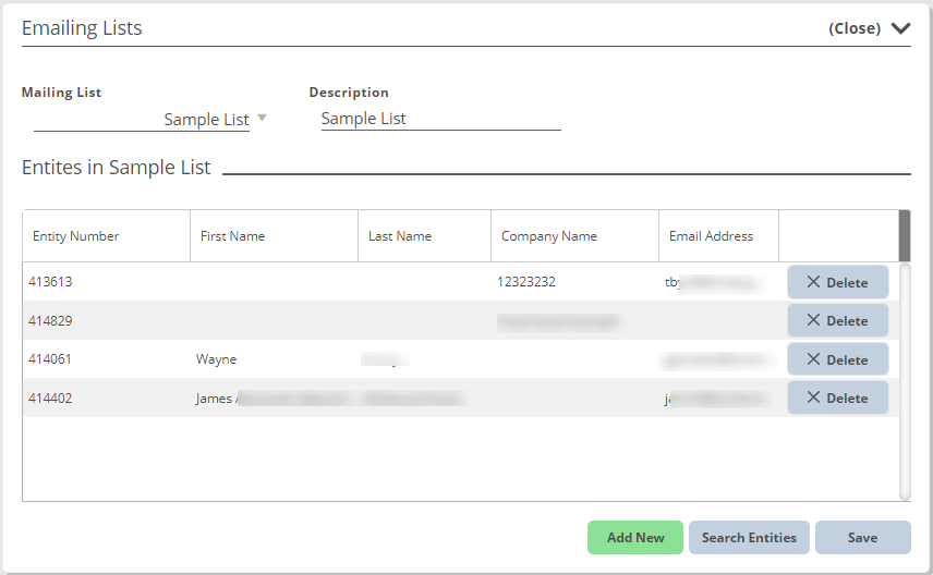 CRM - Emailing Lists – Motility Software Solutions