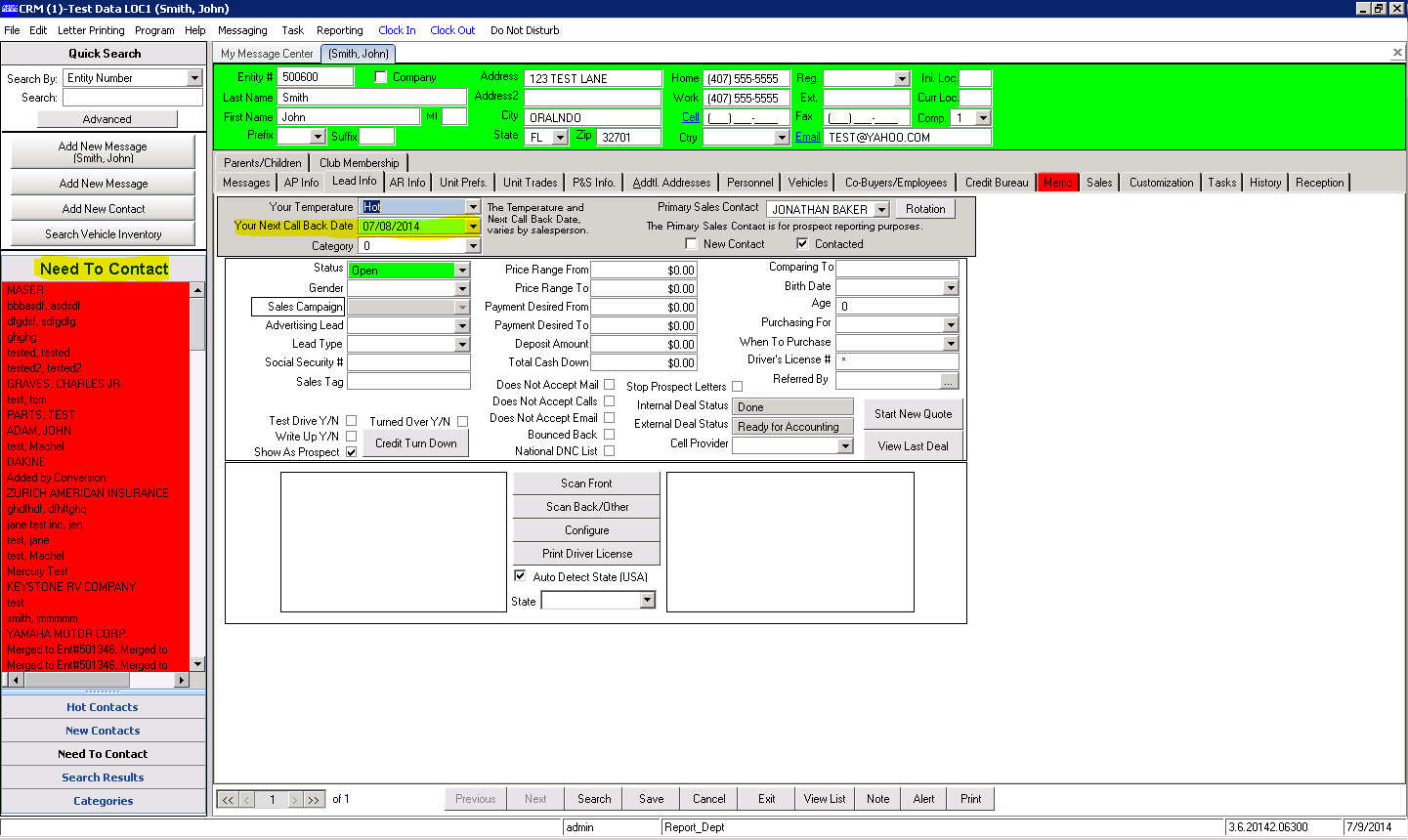 Add a New Entity – Motility Software Solutions