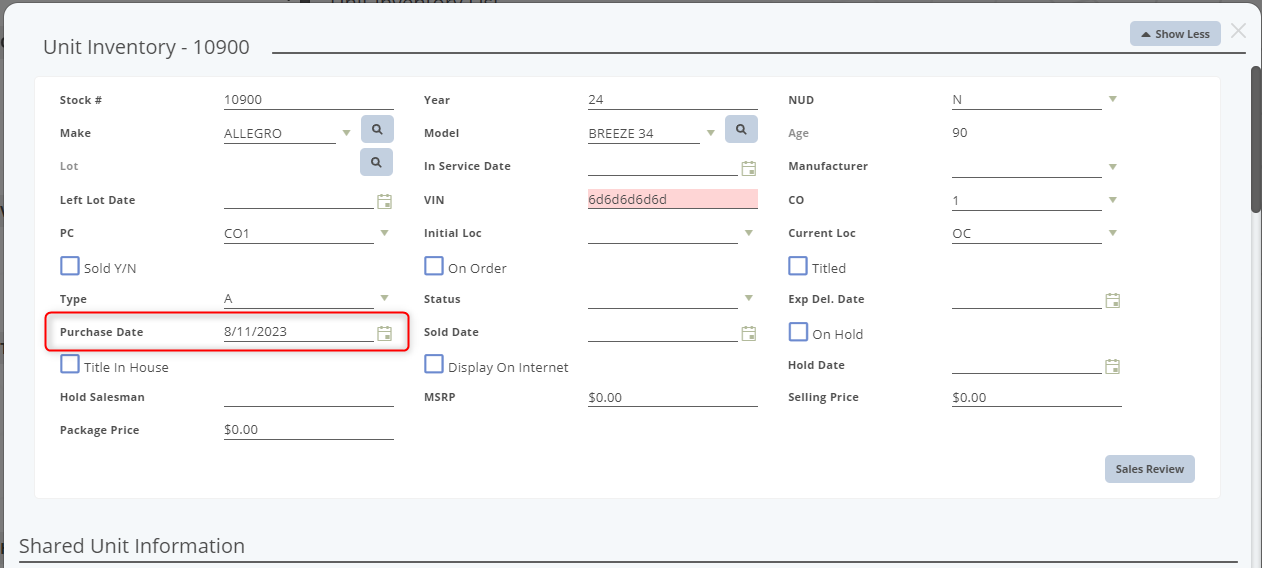 Unit Accounting – Motility Software Solutions
