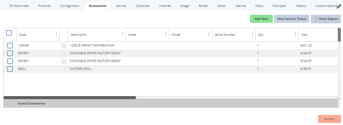 Add Unit Accessories – Motility Software Solutions